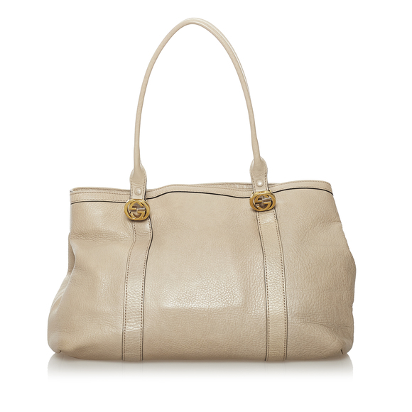 Gucci | Bags | Gucci Twins Leather Tote Bag | Poshmark